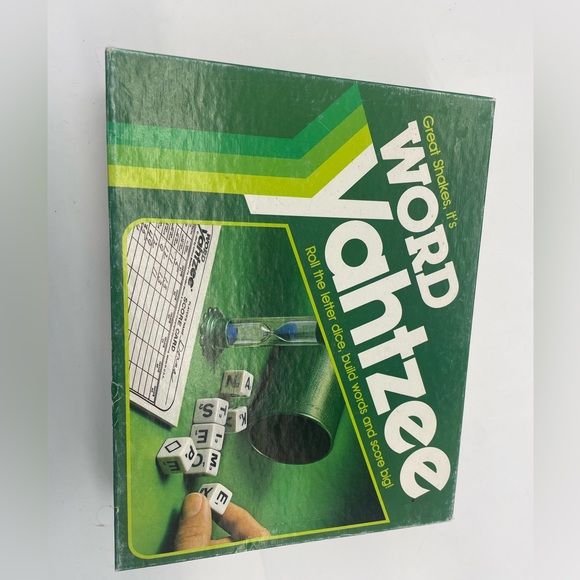 Other | Vintage 1982 Board Game Word Yahtzee By Milton Bradley | Poshmark